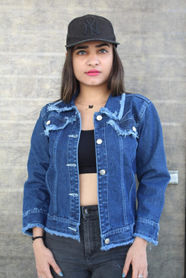 expensive denim western jacket