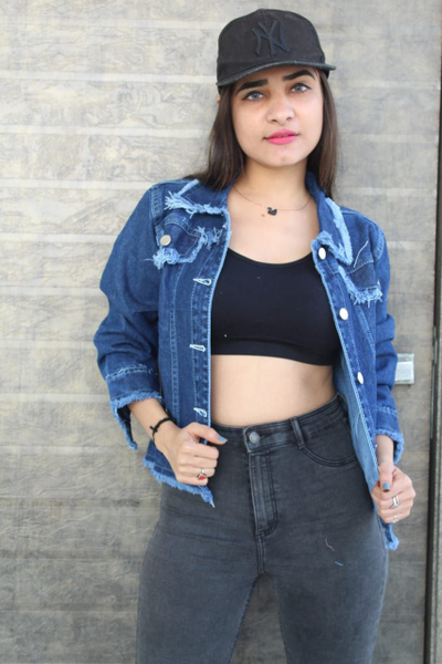expensive denim western jacket