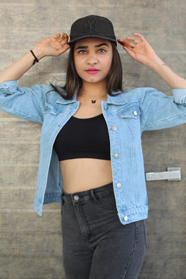 expensive beautiful denim western jacket