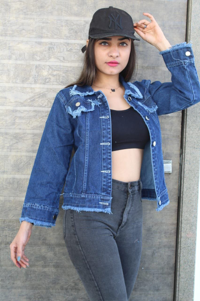 expensive denim western jacket