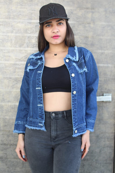 expensive denim western jacket