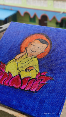 Tinybuddha Painting Canvas Board