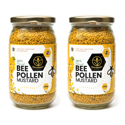 Shiva Organic Mustard Bee Pollen 500 grams 100% Pure Natural from ...