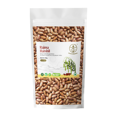 Shiva Organic Himalayan Rajma Harshil / Kidney Beans 900g - Unpolished