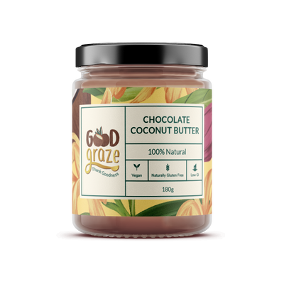 Good Graze Chocolate Coconut Butter 180gm