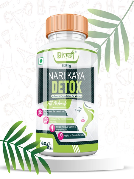 Divya Shree Nari Kaya-Detox for PCOD and PCOS Care Capsule Help In ...