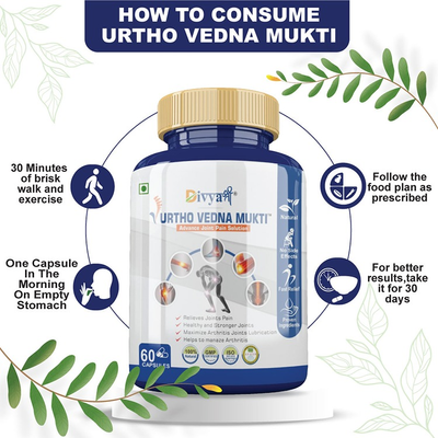 Divya Shree Urtho Vedna Mukti Capsule Relief Aches, Painful Muscles ...