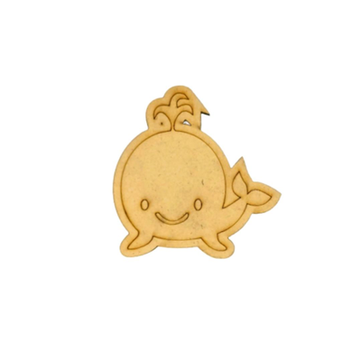 MDF - Whale - Set of 5