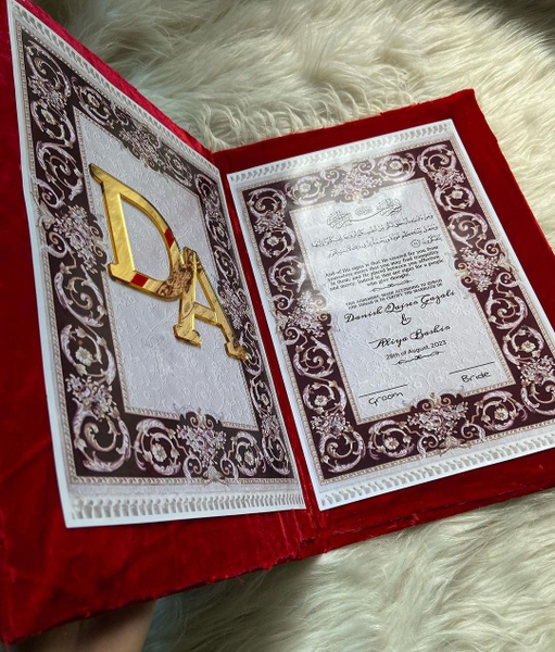 Nikah Nama Booklet