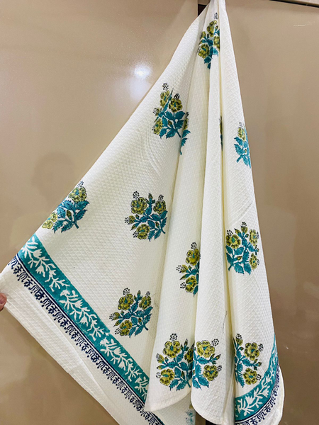 Block Print Cotton Towels