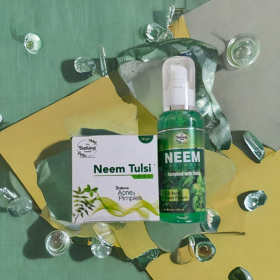 Neem Tulsi Facewash And Neem Tulsi Gel Combo