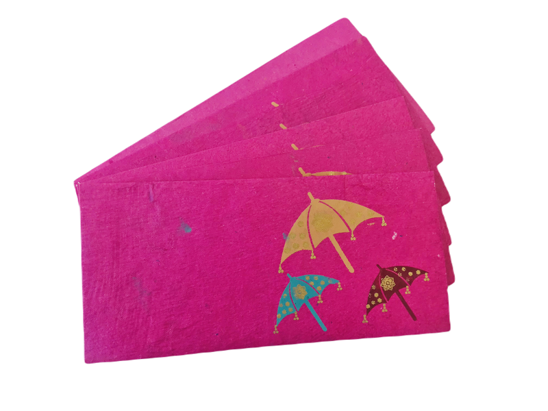 Traditional Indian Handmade Paper Shagun Envelopes for Festivals and ...