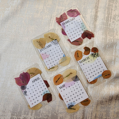 Real Flower Calender 2024