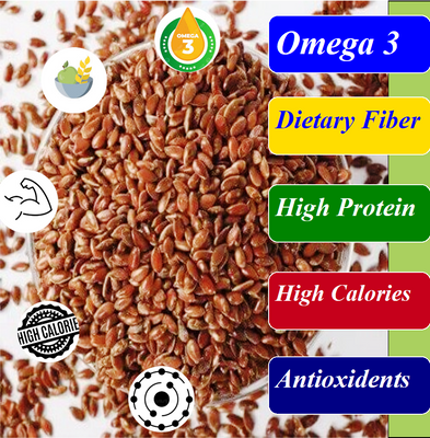Roasted Flax seeds for weight loss by improving metabolism | Loaded ...