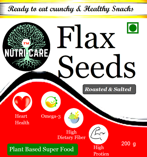 Roasted Flax seeds for weight loss by improving metabolism | Loaded ...