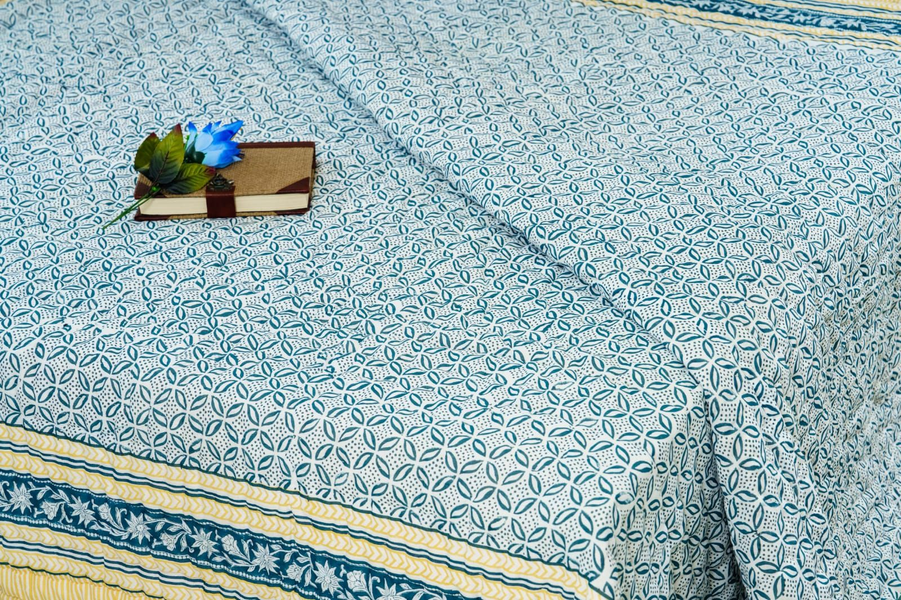 Hand Block Printed Quilt