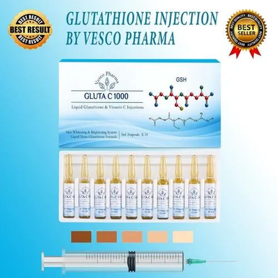 Vesco Pharma Gluta C 1000 Glutathione Skin Whitening Injection
