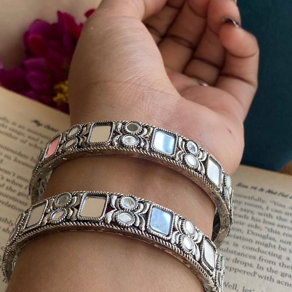 Rashi mirror set of 2 kadas