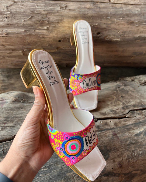 pataka dulhan multi heels