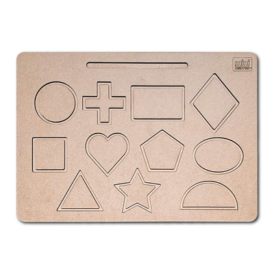 Geometric Tracing Boards 11 Shapes 2+ Years