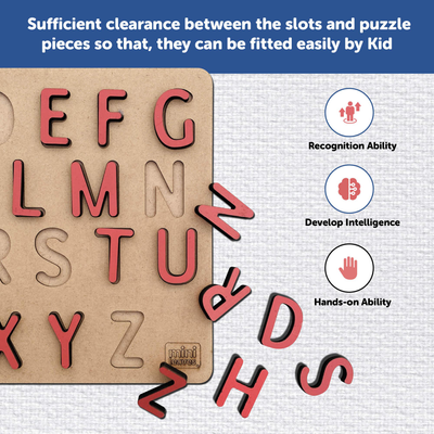 Capital Alphabets Letters Learning Board 3+ Years