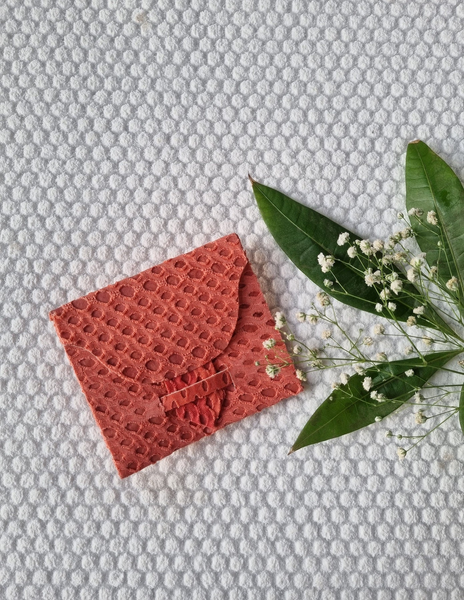 Peachy Quad Envelope