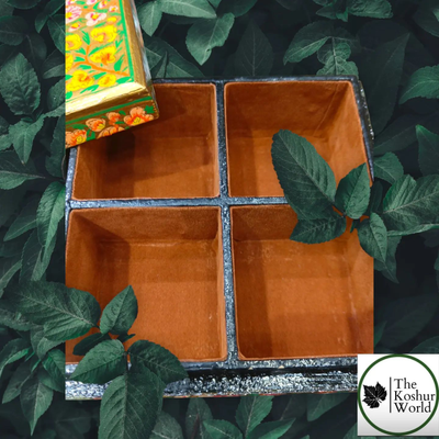 Paper Mache Dry Fruit Box