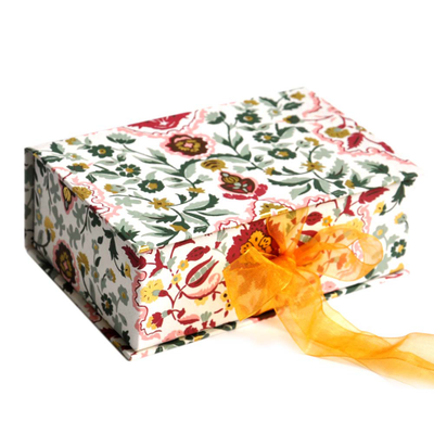 Flap Lid Box – Floral Jaali