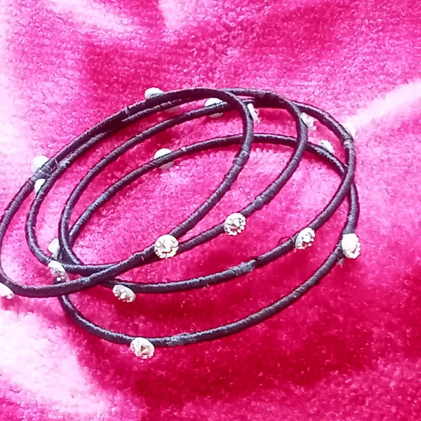 Bangles With Aari Work