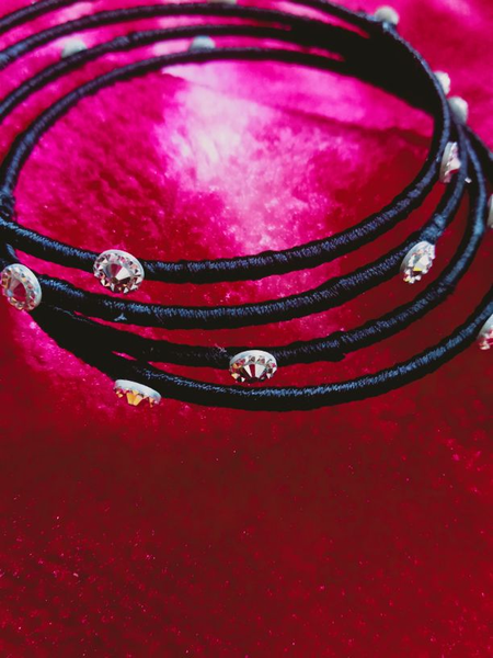 Bangles With Aari Work