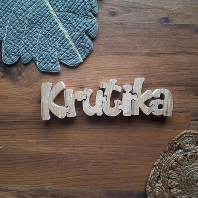 15 Letters Interlockable Tabletop Nameblocks