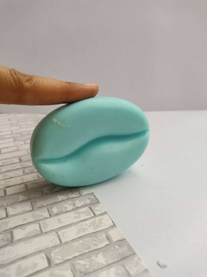 Goat milk and shea butter Blue coffee bean soap