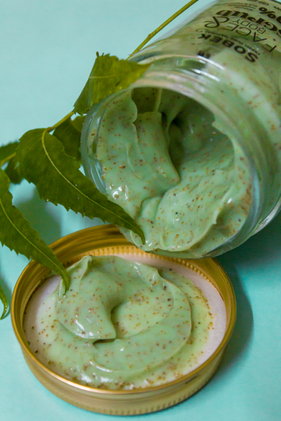 Nature's Nectar(green tea & neem) face and body scrub | Exfoliate, acne ...